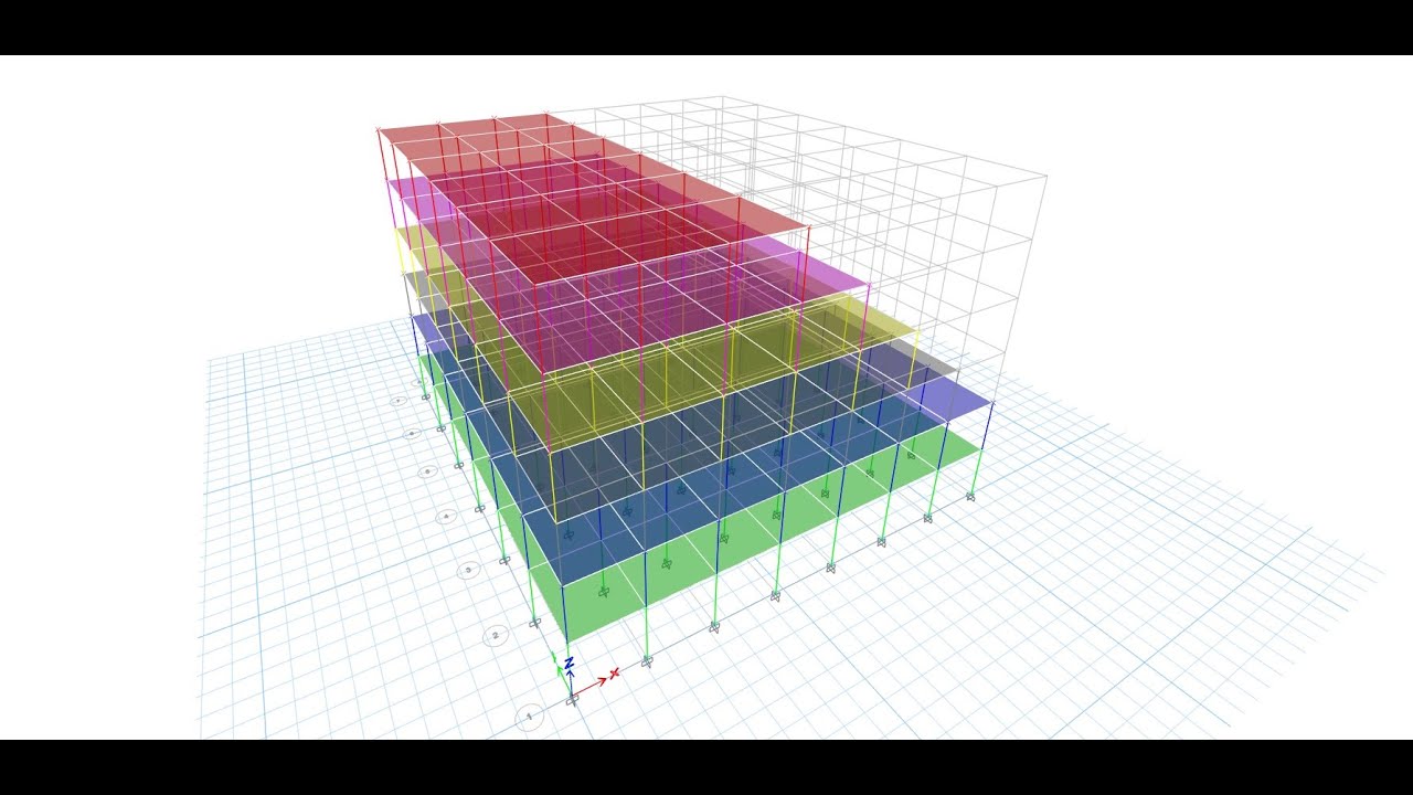 Analysis of Steel frame Having Vertical Geometric Irregularity - YouTube