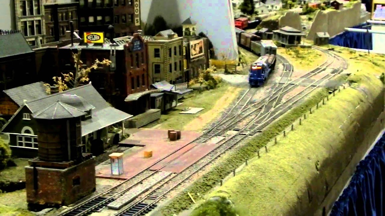 New York Central and Gratiot Valley Diesel Trains - YouTube