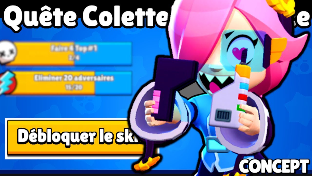 JE DÉBLOQUE LE NOUVEAU SKIN DE COLETTE AVEC CETTE QUÊTE COLETTE DE L ...