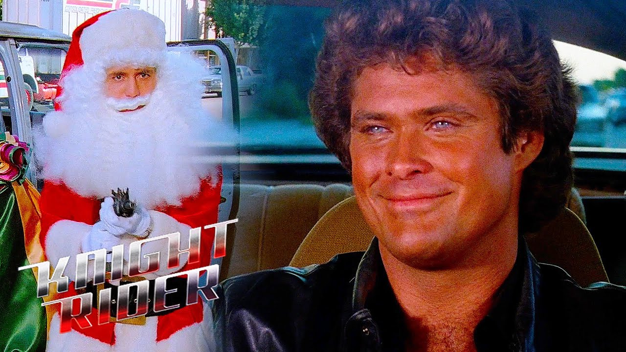 Michael Explains Christmas to KITT | Knight Rider - YouTube