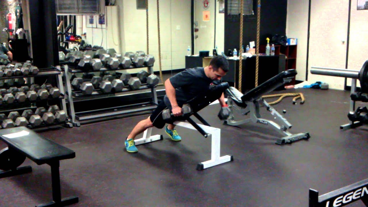 Alternating batwing row - YouTube