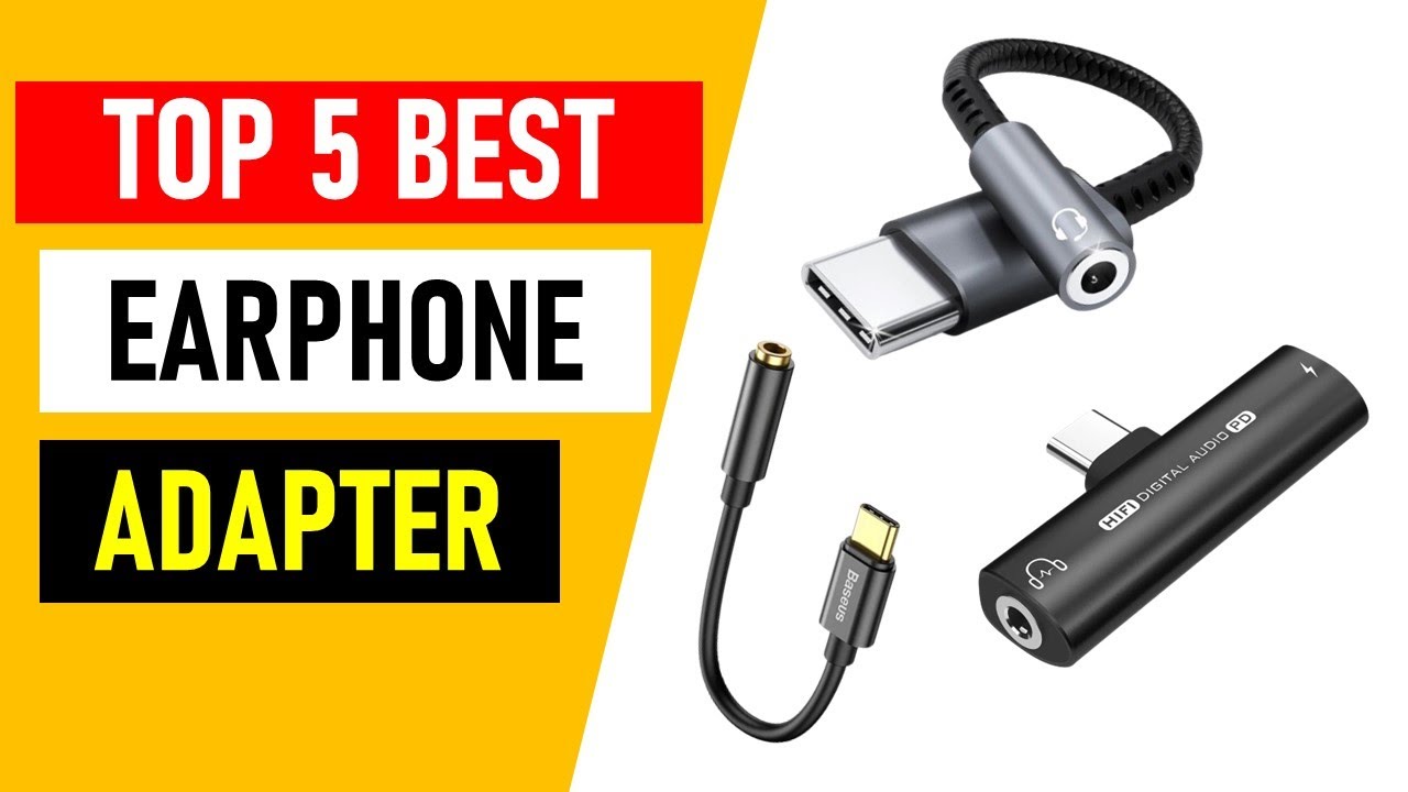 Top 5 Best Earphone Adapter in 2024 - YouTube