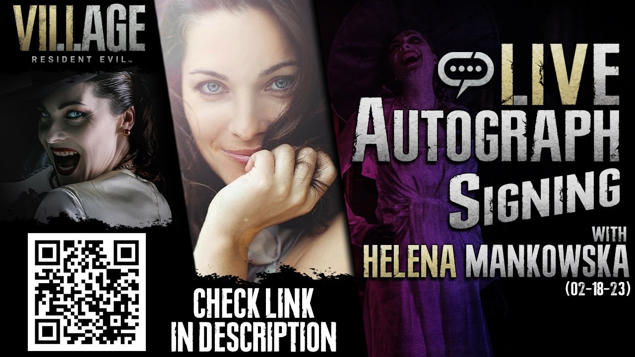Helena Mankowska | Resident Evil Village | Q&A and Autographs (02-18-23 ...