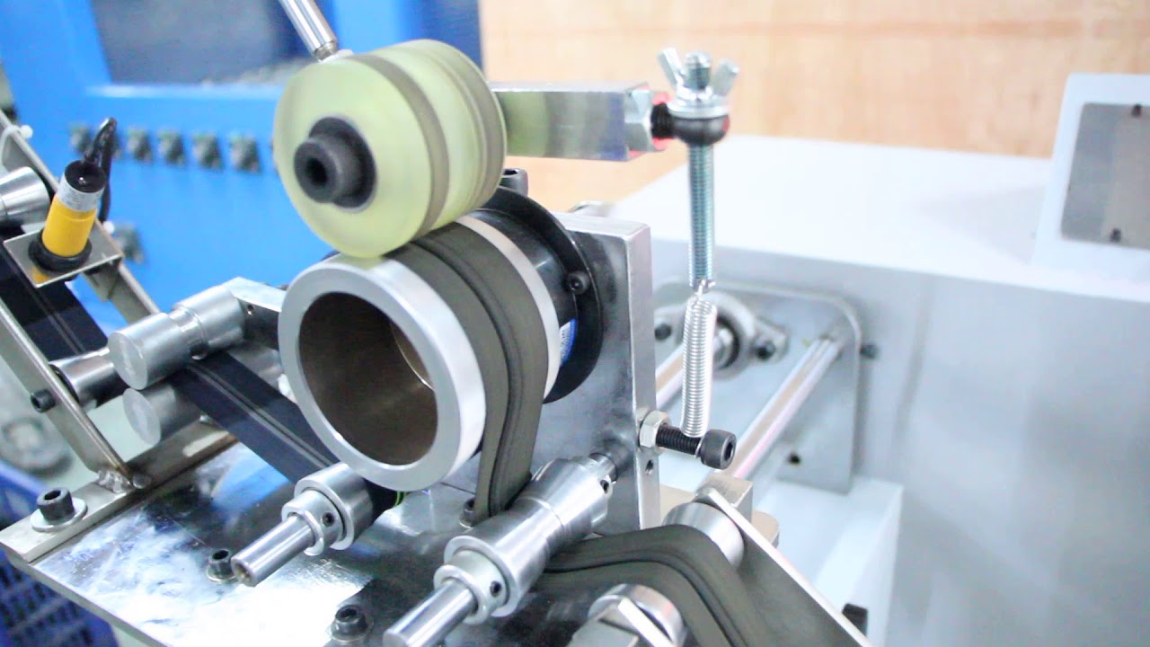 Bobbin Rolling Type Long-chain Zipper Winding Machine #Zipper_machine ...