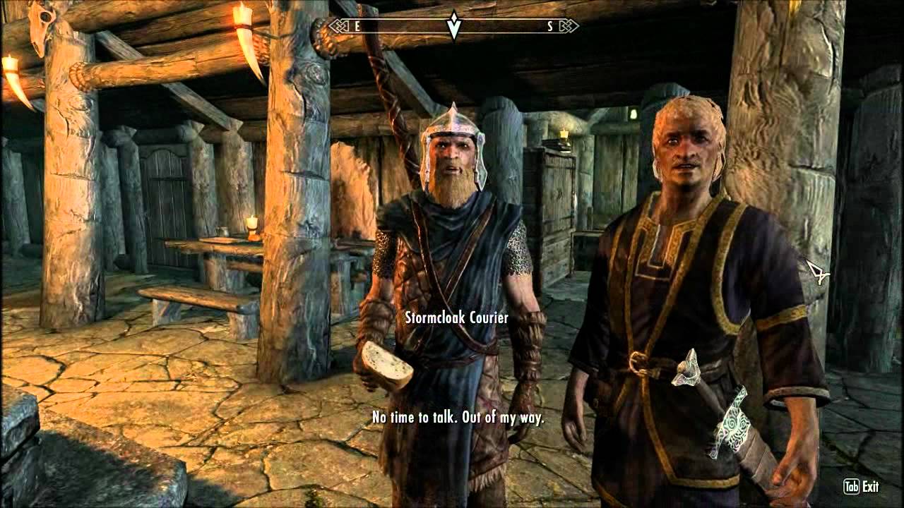 Skyrim Imperial Gameplay 5: A False Front [HD] - YouTube