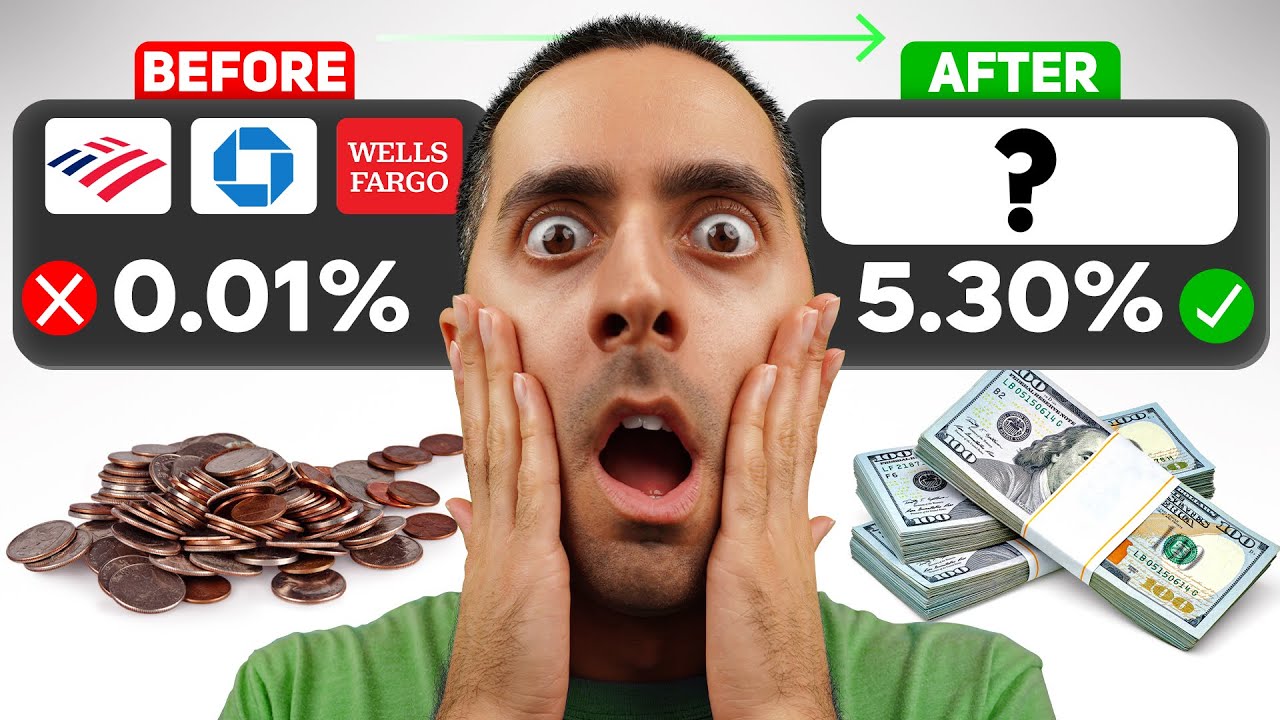 Don't Keep Your Cash in The Bank: Do THIS Instead (Step by Step) - YouTube