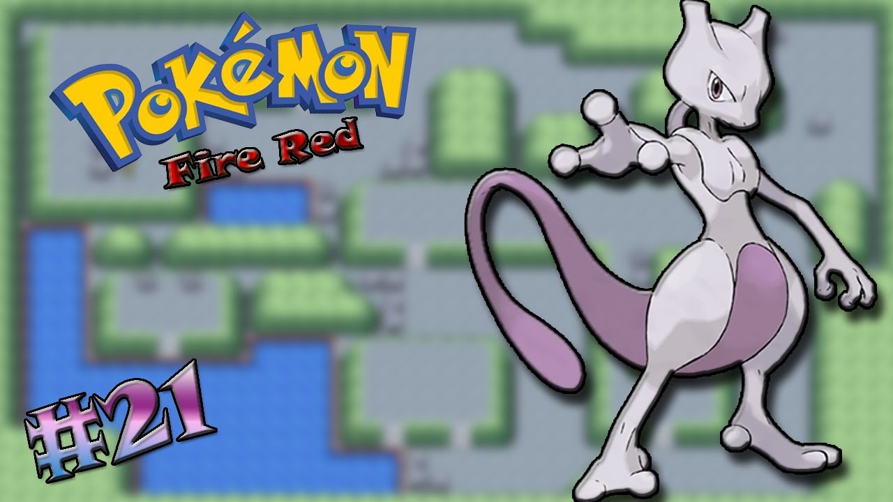 Pokemon Fire Red Detonado - Parte 21 - Como capturar o Mewtwo - YouTube