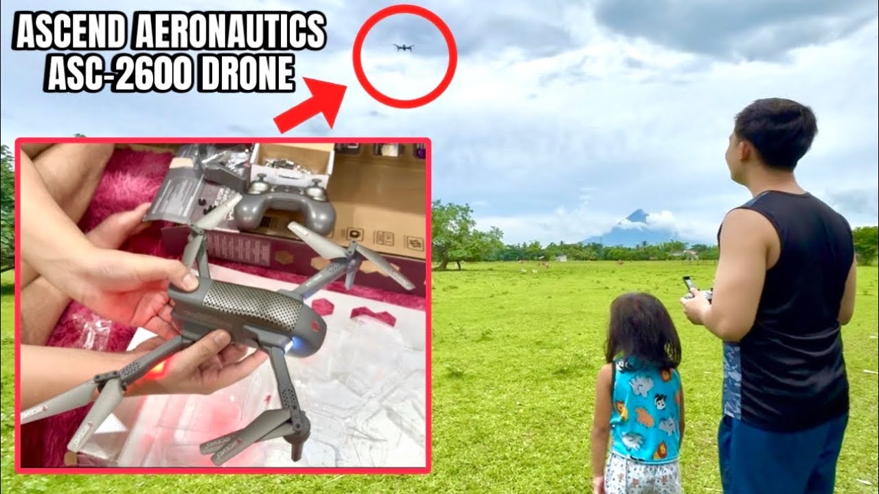 My First Drone! Unboxing & Test Flight | Ascend Aeronautics ASC-2600 ...