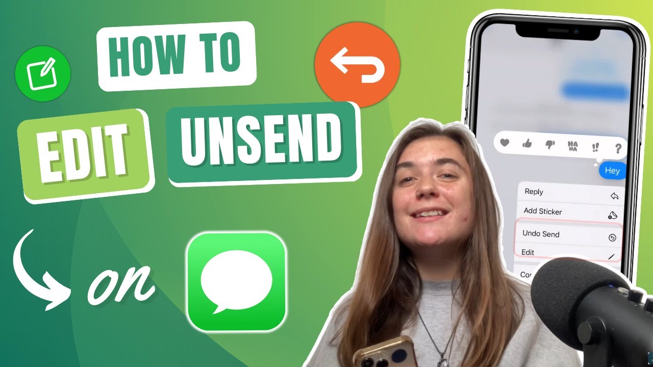 How to Edit and Unsend Messages on iMessage - YouTube