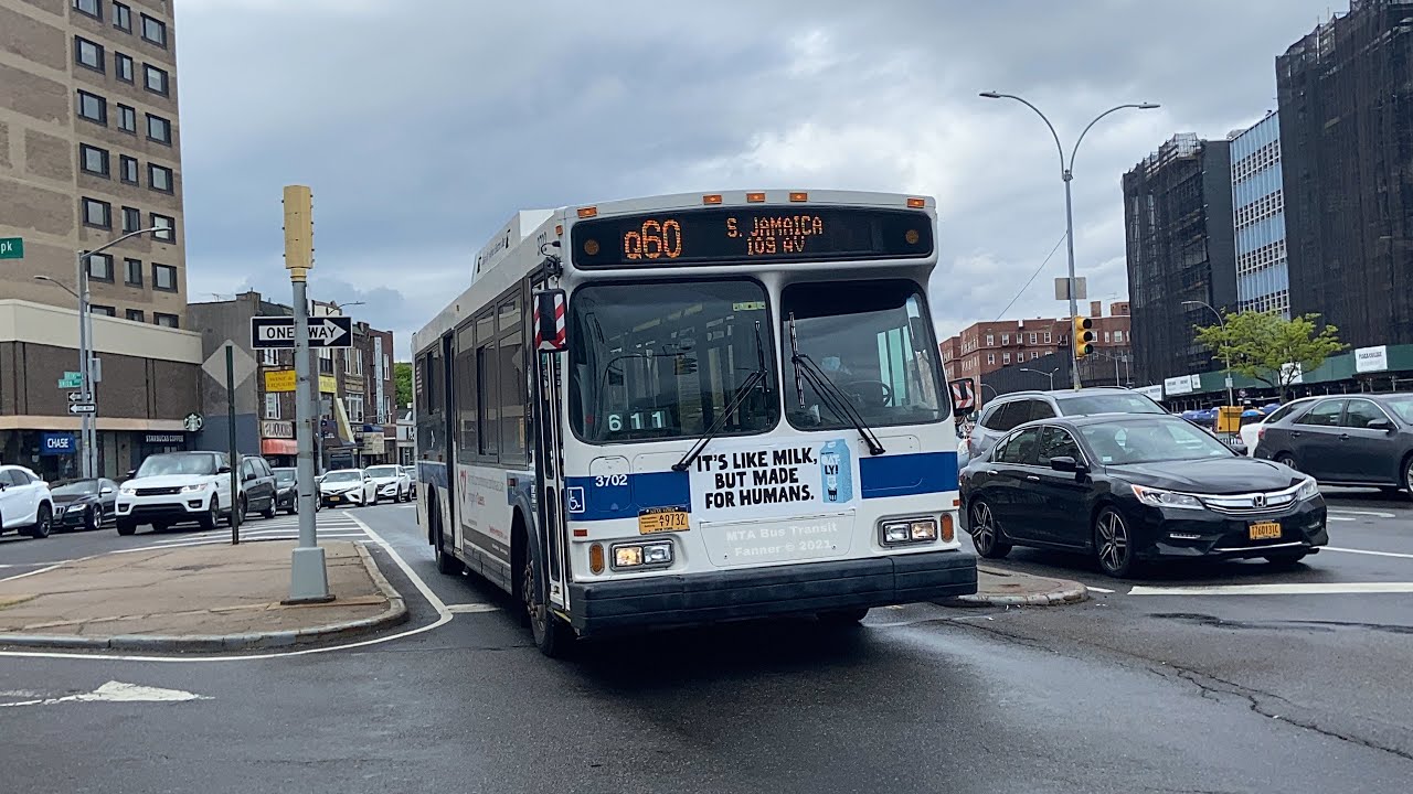 MTA Bus: 2007 Orion VII OG HEV 3702 Q60 - YouTube