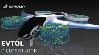 Closer look at EVTOL SIMULIA PowerFLOW Simulation | Doovi