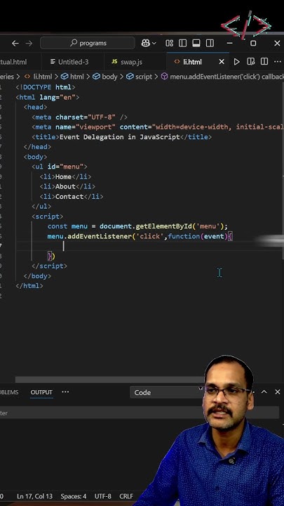 📌 Master Event Delegation in JS! 🚀 - YouTube