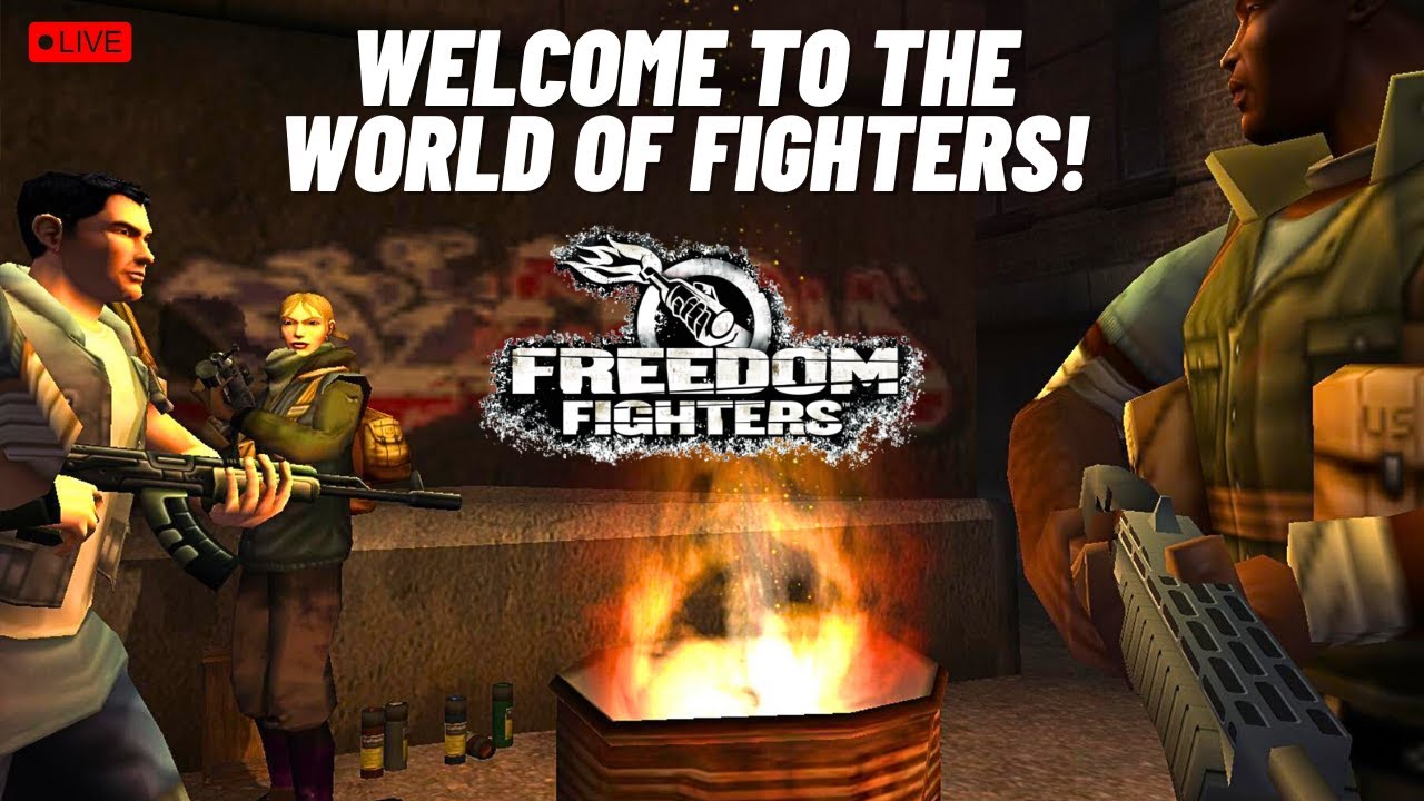 WELCOME TO THE WORLD OF FIGHTERS!🏴‍☠️- FREEDOM FIGHTERS - 🔴LIVE - MUSAB ...