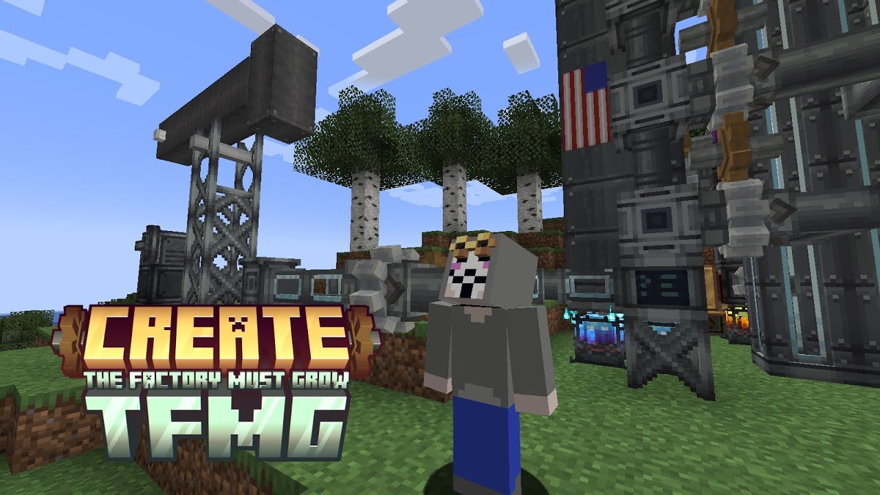 Minecraft Create: The Factory Must Grow - Mod Showcase - YouTube