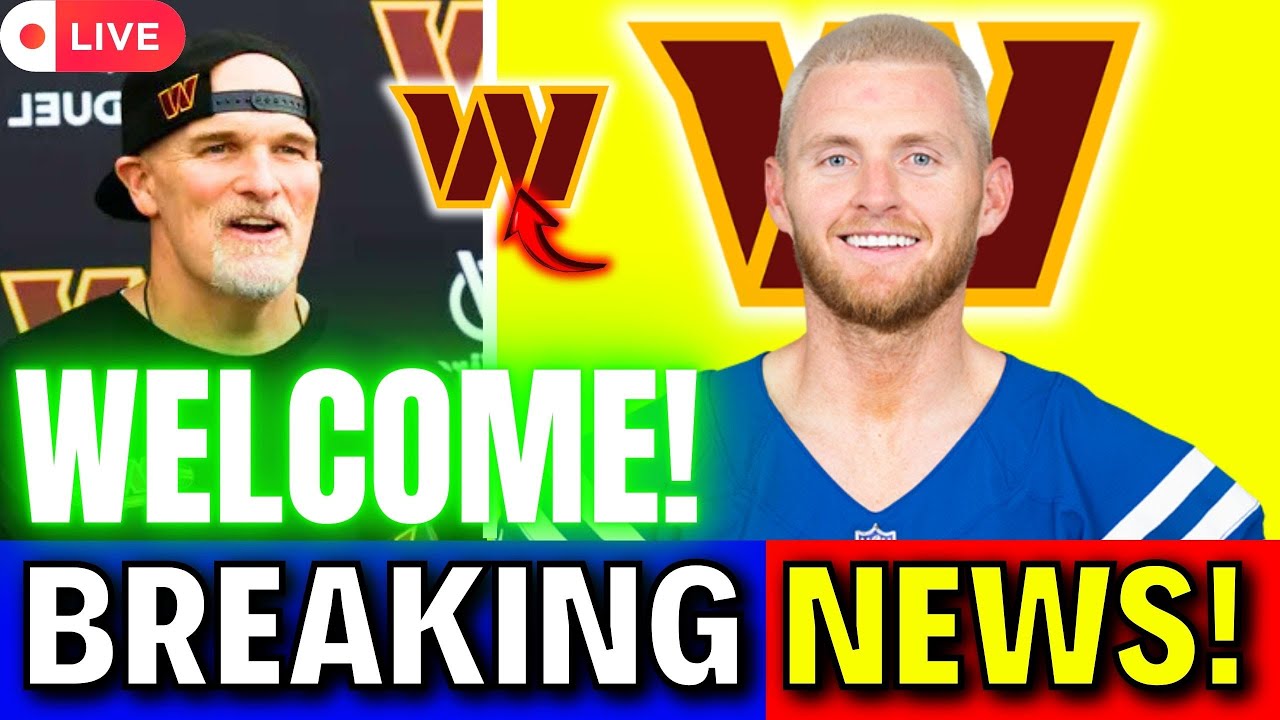 OFFICIAL! COMMANDERS SWAP ZANE FOR MATT GAY! WASHINGTON COMMANDERS NEWS ...