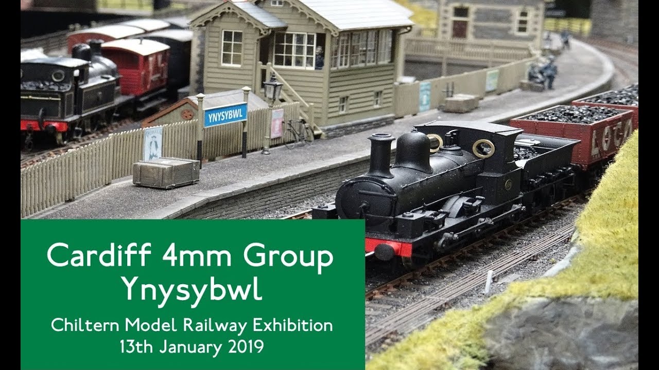 Ynysybwl at Chiltern Model Railway Exhibition (13th January 2018) - YouTube