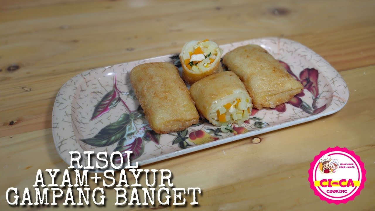 RESEP RISOL SAYUR PRAKTIS & MURAH - YouTube