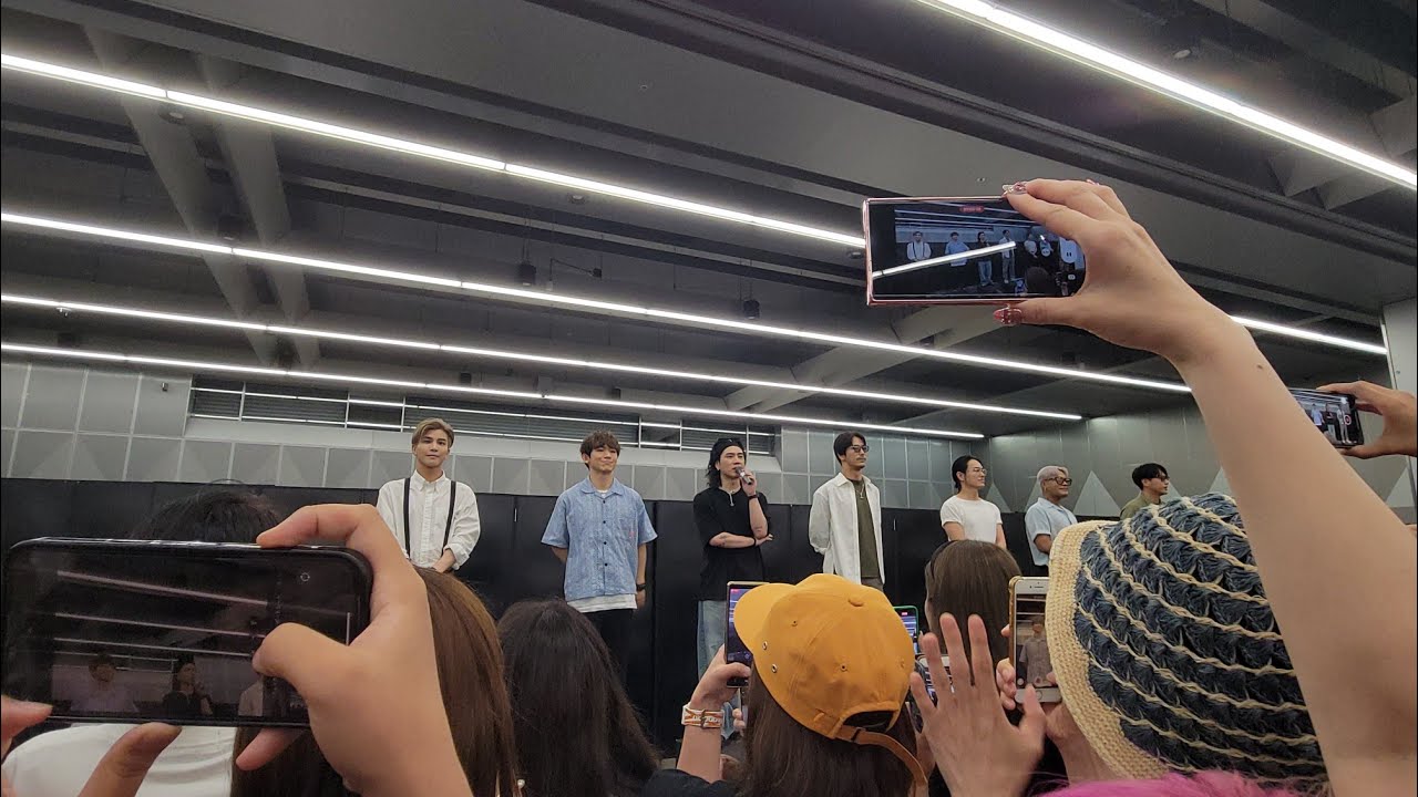 三代目J SOUL BROTHERS MEET&GREET "STARS" 7/9 東京 6部 (撮影OKタイム) - YouTube