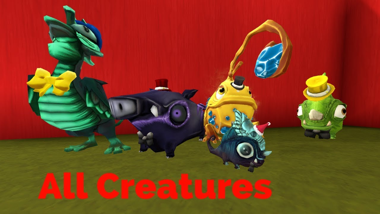 Creativerse all creatures 37 different pets - YouTube