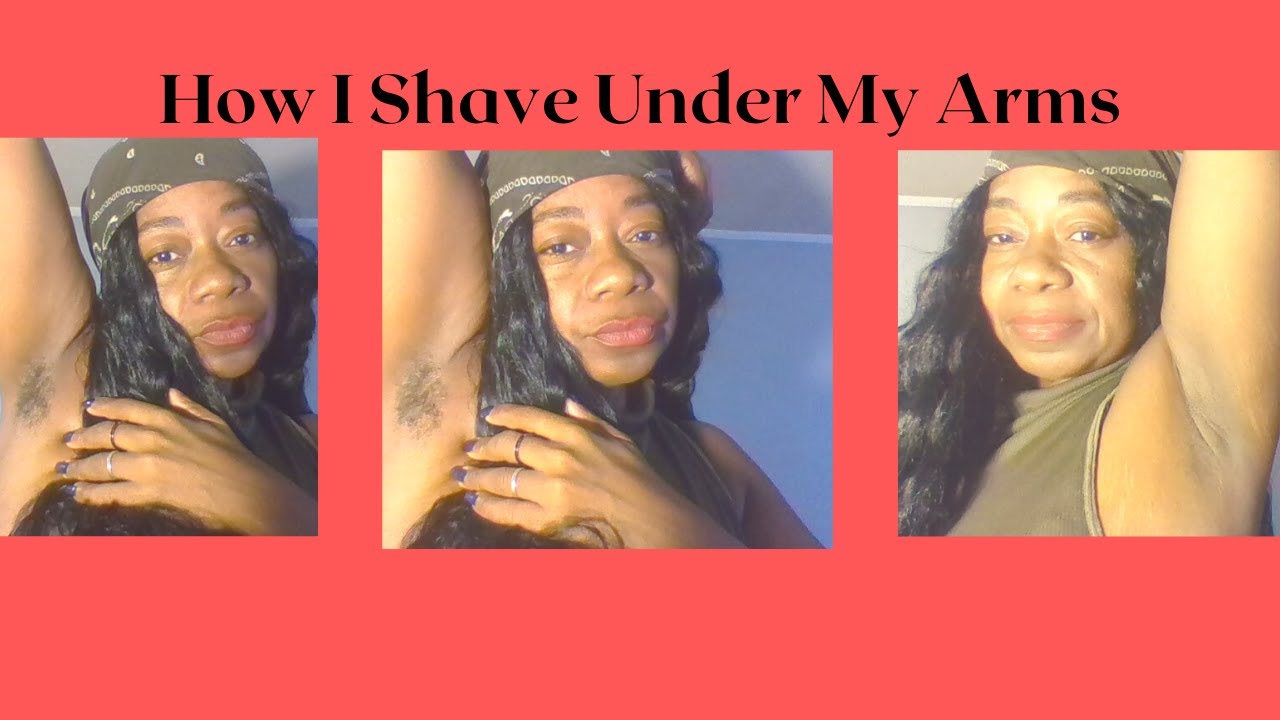 How I Shave Under My Arms! Straight To The Point Hairy Arm Pits Tips ...