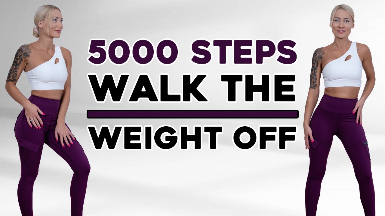 5000 STEPS POWER WALKING | Walk at Home | Fat Burning Walk 🔥, Super Fun ...