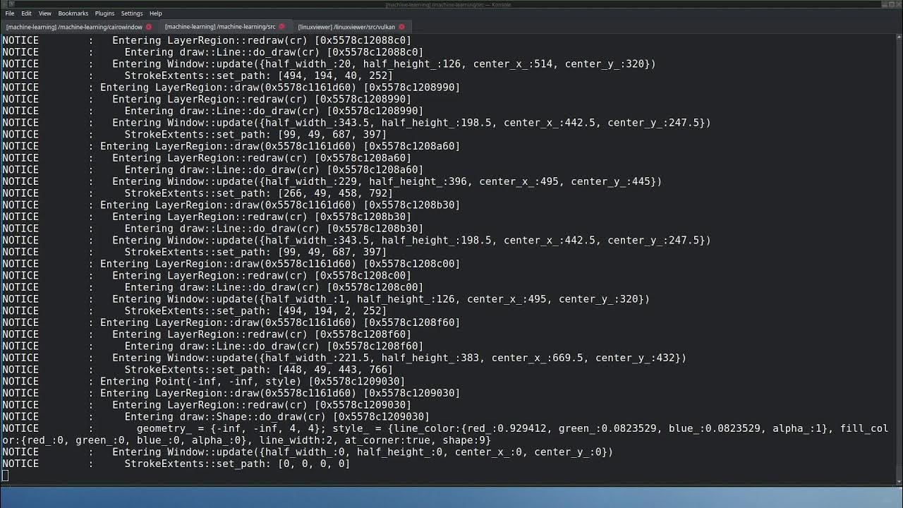 C++ - drawing in an X11 window using cairo - YouTube