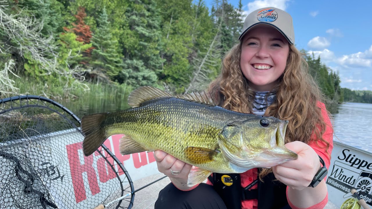 Topwater Largemouth & Smallmouth Bass Fun on a Fly New 2024 Video - YouTube