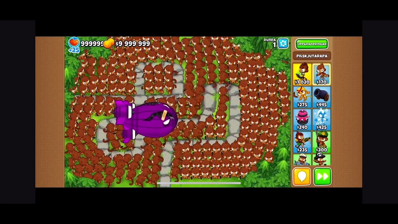 Can 100 Dart Monkeys Kill A B.A.D Bloon - YouTube