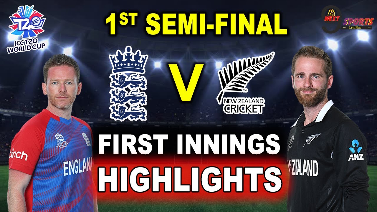 ENG vs NZ SEMI FINAL HIGHLIGHTS 2021 T20 WORLD CUP | ENGLAND vs NEW ...