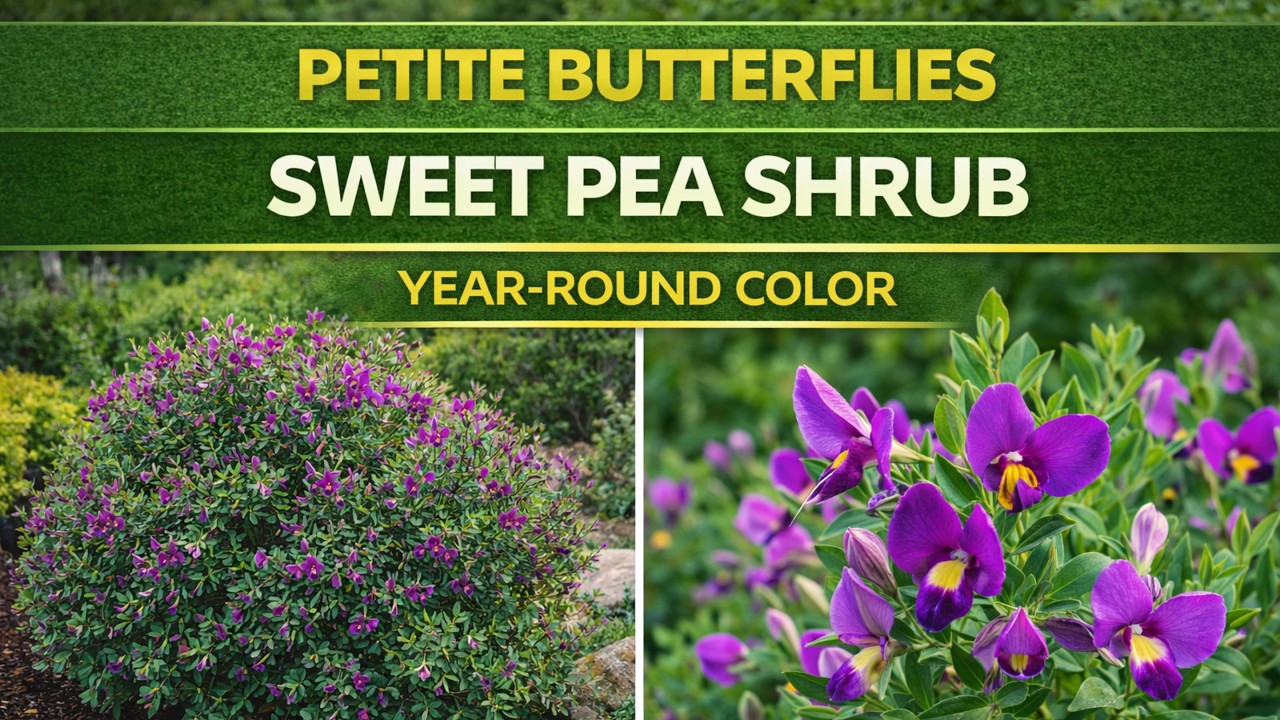 Petite Butterflies Sweet Pea Shrub: A Colorful, Low-Maintenance ...