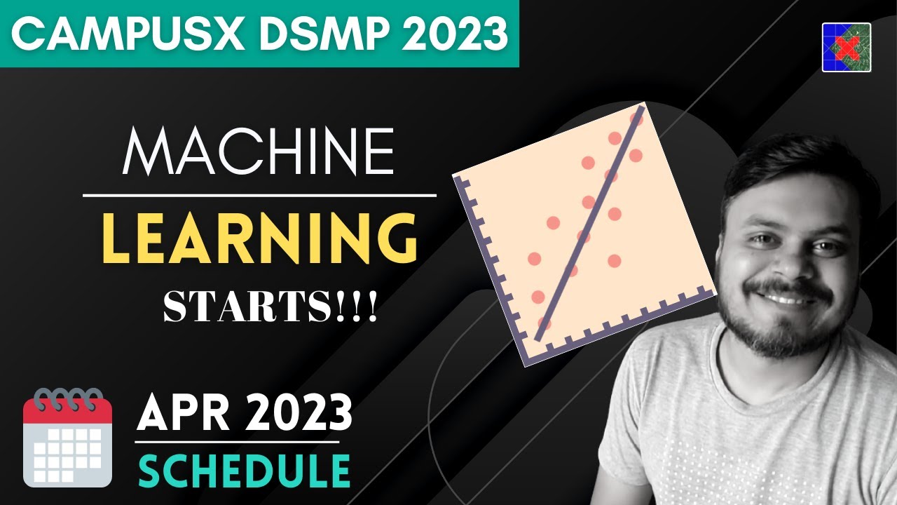 April Schedule | CampusX Data Science Mentorship Program 2023 - YouTube