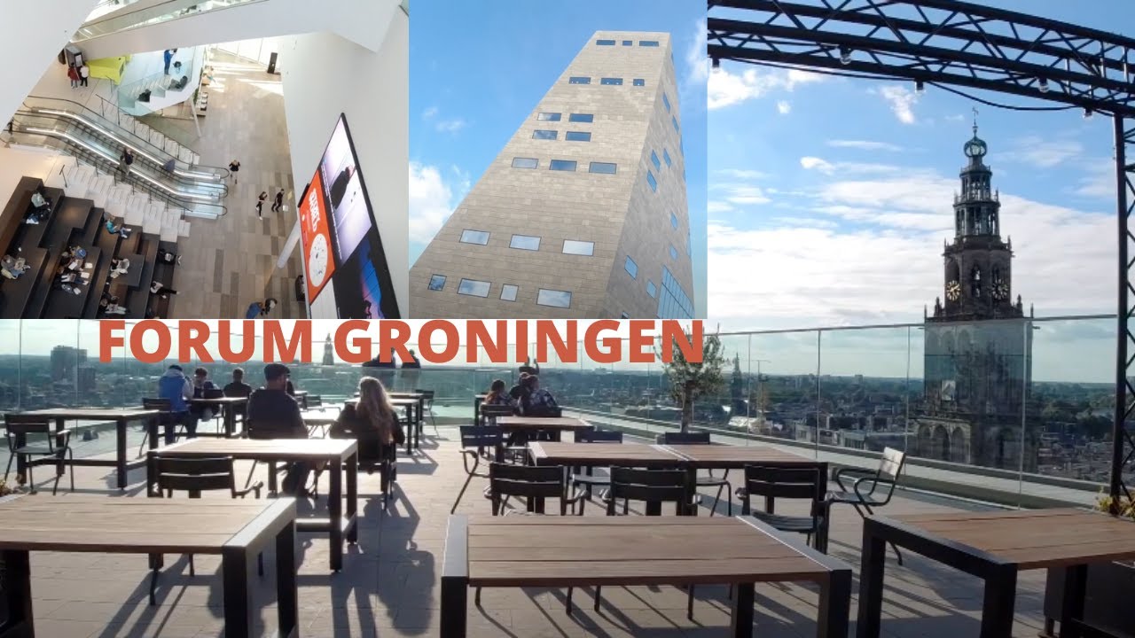 Forum Groningen, The Netherlands: Library of the Future at the Nieuwe ...
