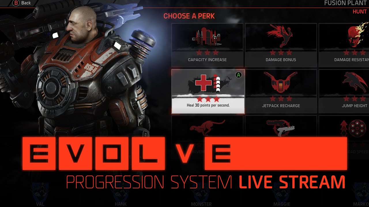 Evolve Live –– Official Livestream - The Progression System Explained ...