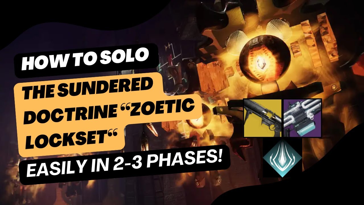 EASY SOLO Guide to Sundered Doctrine "Zoetic Lockset" in 2-3 Phases ...