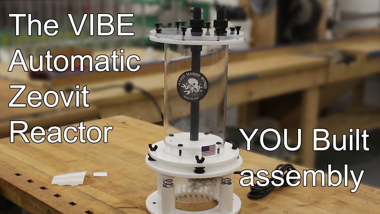 YOU Built VIBE automatic zeovit reactor. - YouTube