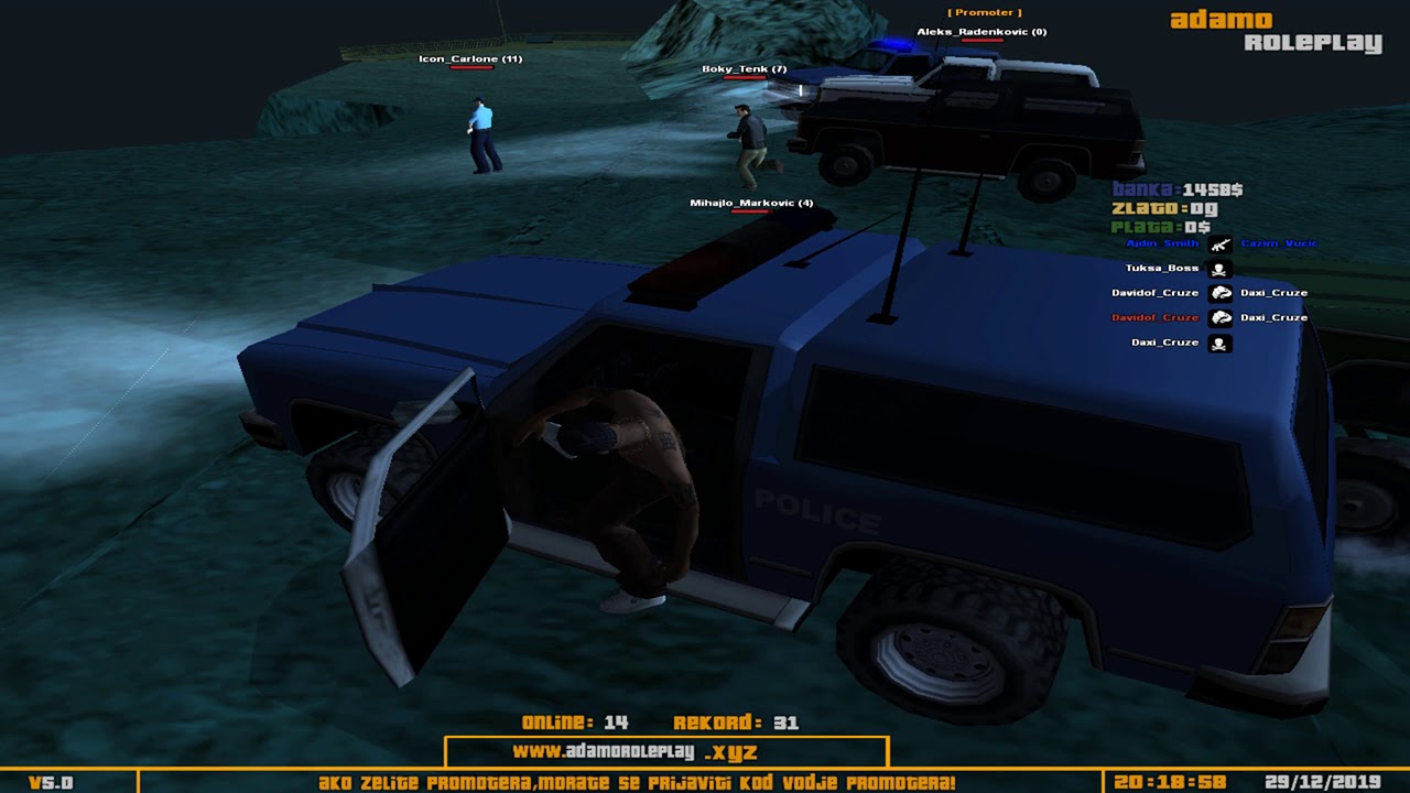 SA:MP #2 - Off-road event Adamo Roleplay - YouTube