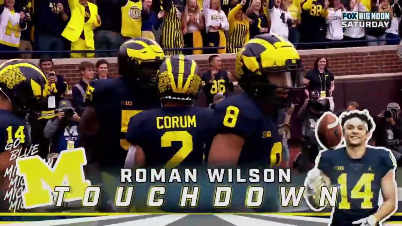 Roman Wilson TD vs Maryland 2022 - YouTube
