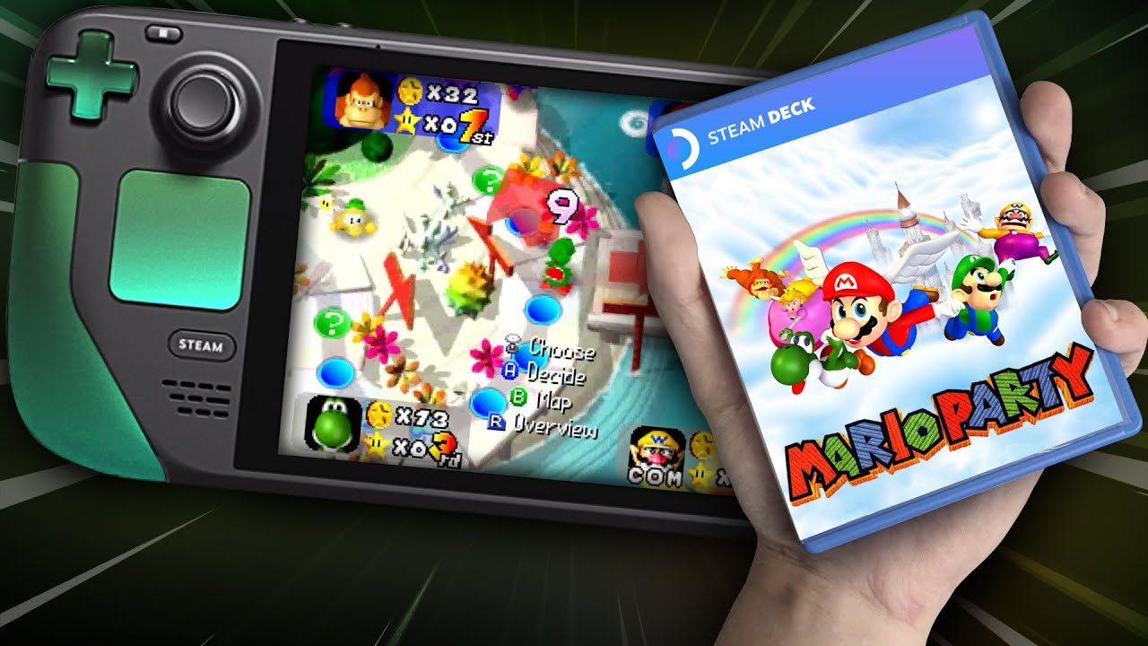 STEAM DECK ft. Mario Party - YouTube