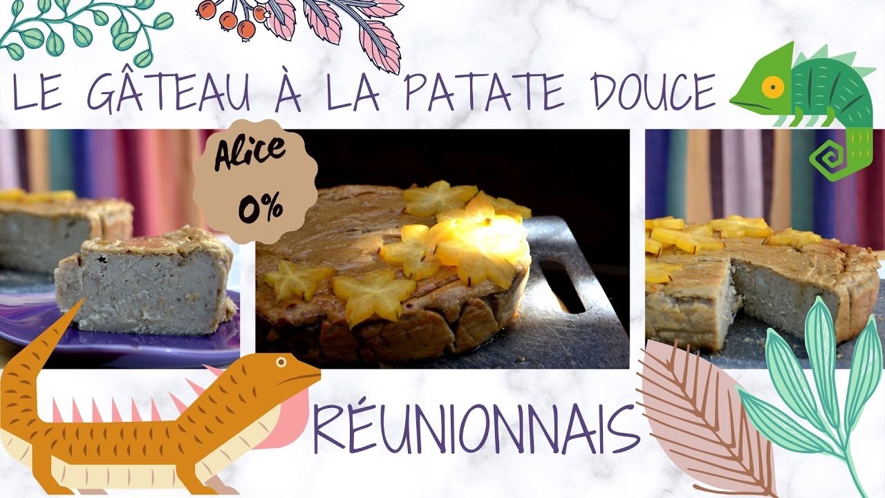 Gâteau-mousse réunionnais à la patate douce ! - YouTube