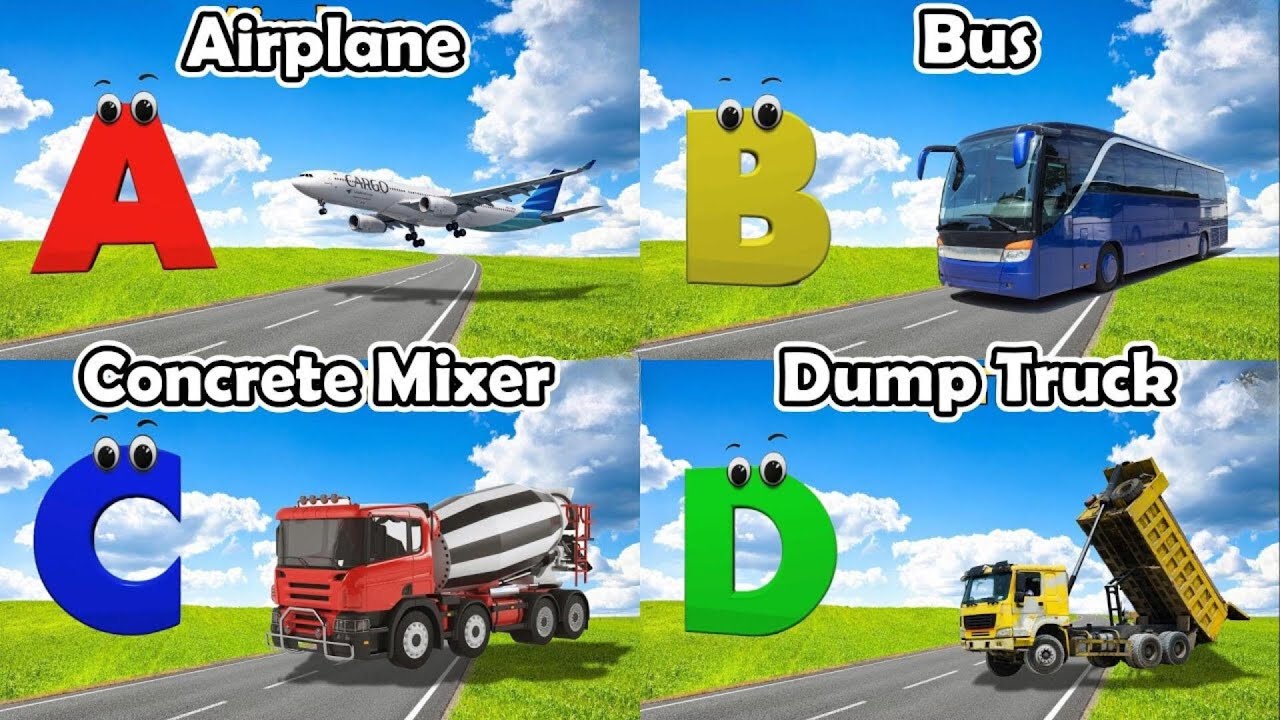 ABC Aviation Song | Alphabets Kids song | Learn Alphabets, English and ...