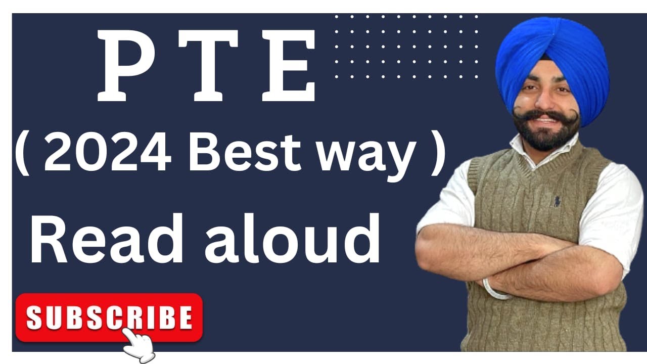 PTE read aloud how to improve in 2024 best method ( Gurwinder sir ...