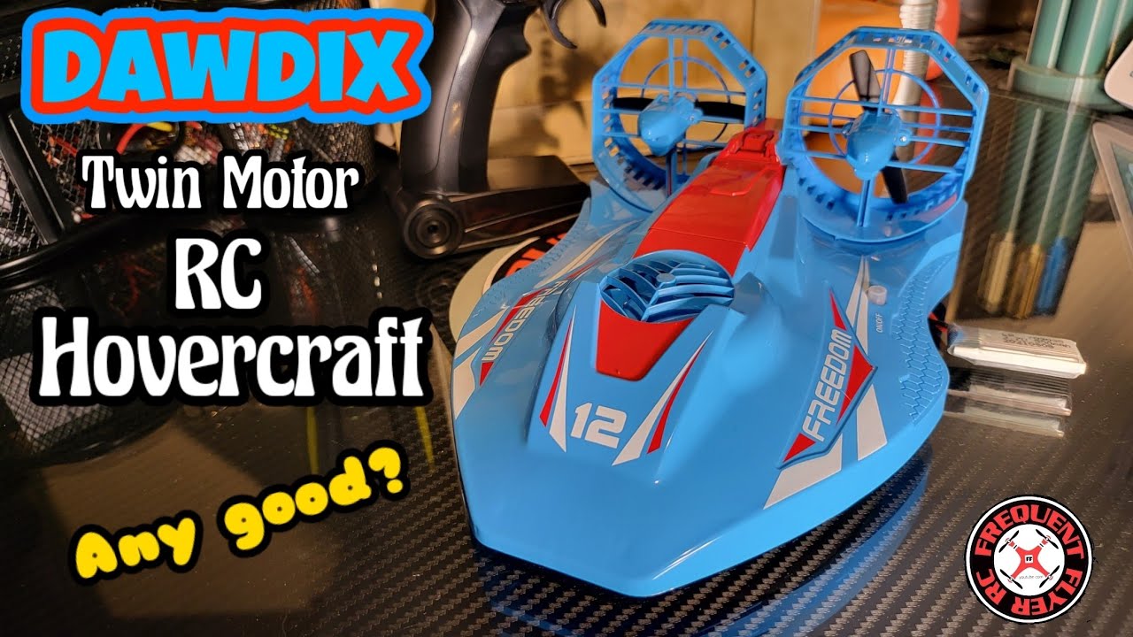Dawdix Twin Motor Hovercraft Review - YouTube