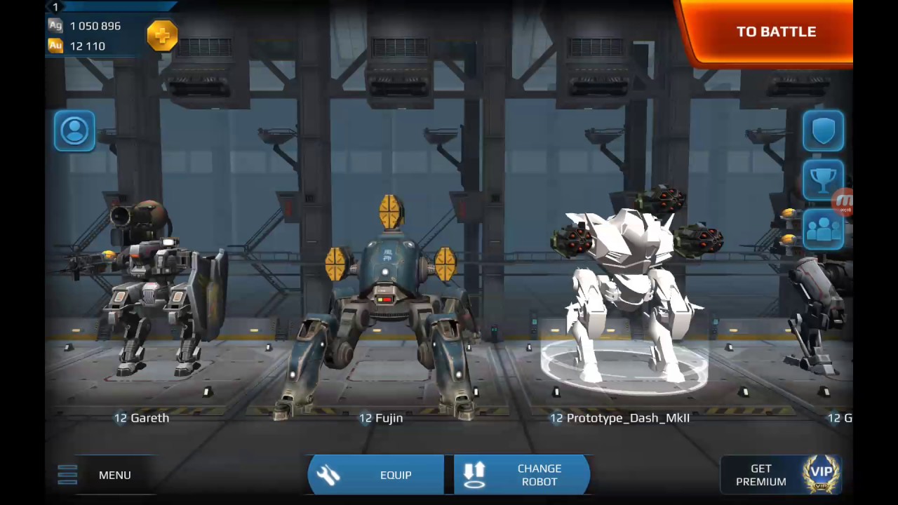 War robots test server new prototype bot - YouTube