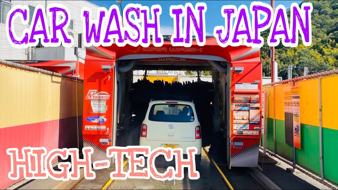 HIGH TECH CAR WASH MACHINE IN JAPAN | HOW TO USE CAR WASH MACHINE IN ...