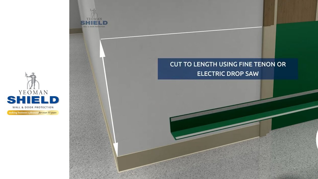 How To Fit Yeoman Shield Corner Protection Angles - YouTube