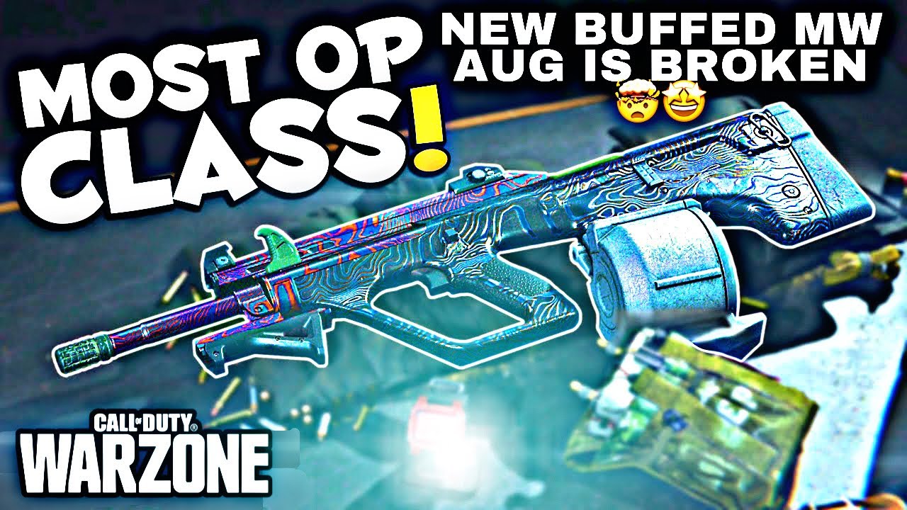 *NEW* MW AUG SMG CLASS SETUP is BROKEN in WARZONE SEASON 4! 🤯 [UPDATED ...