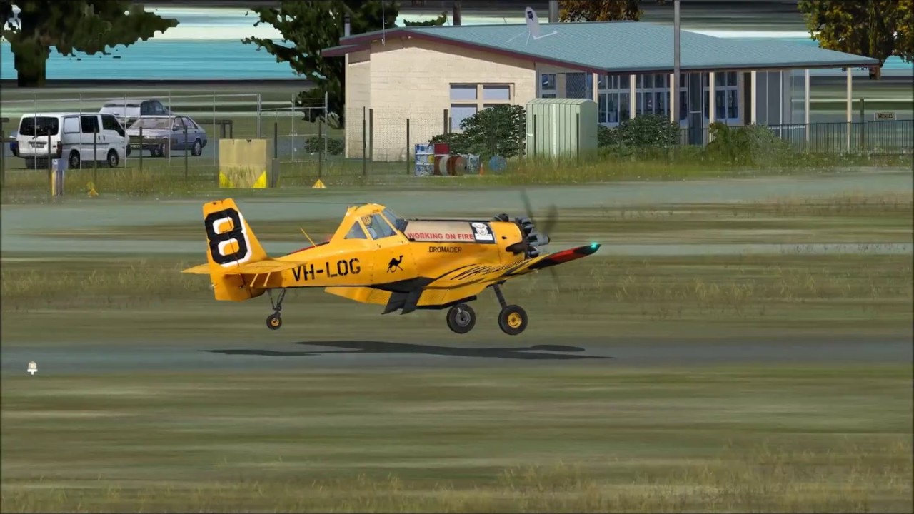 FSX Tail dragging - YouTube