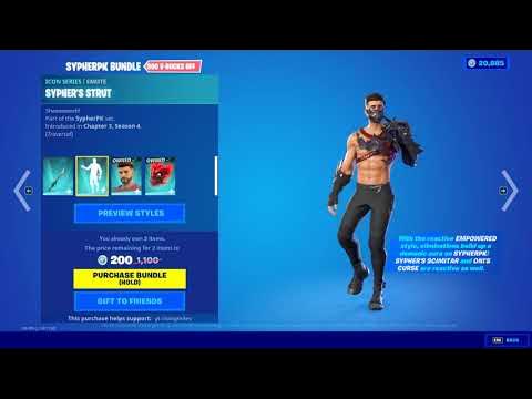 SypherPK Fortnite Bundle - YouTube
