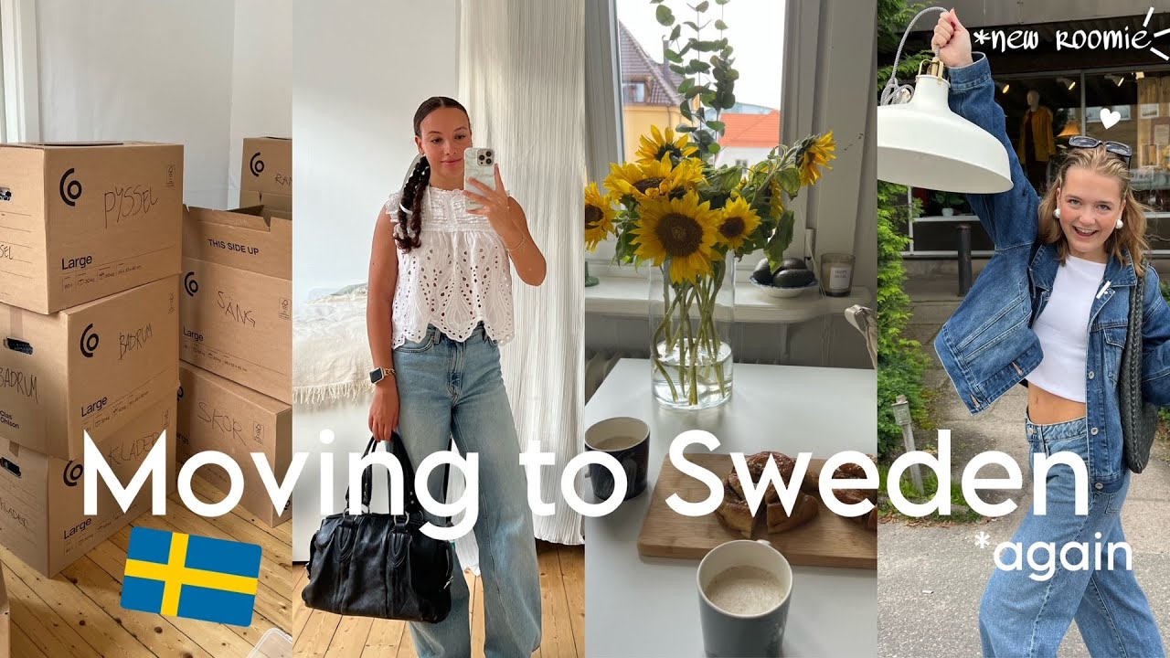 MOVING BACK TO SWEDEN | starting uni again, getting a new roomie ...