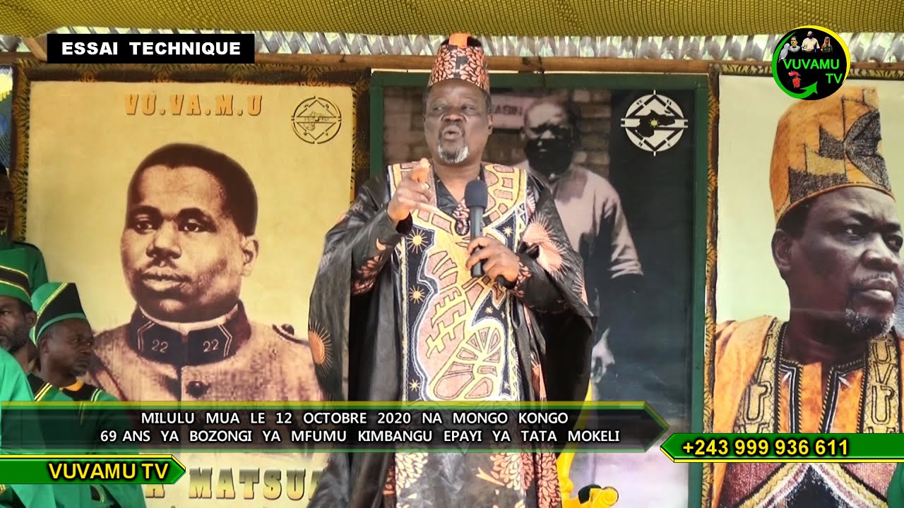 MILULU MUA 12 OCTOBRE 2020 NA MONGO KONGO, 69 ANS UTA MFUMU KIMBANGU ...